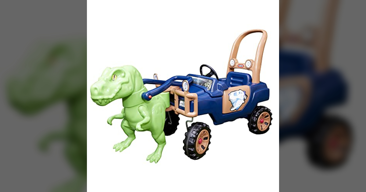 Fun Dinosaur Truck Push Wagon For Toddlers