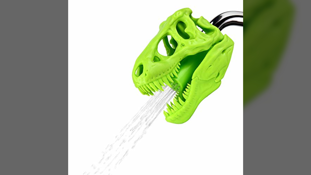 Funny and Fun T-Rex Shower Head for Kid's Shower